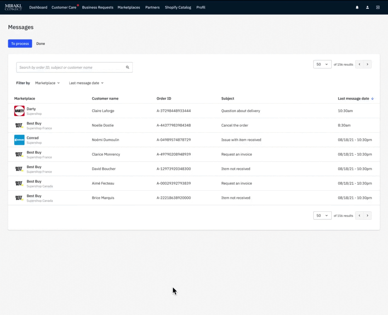 El Nuevo Dashboard Customer Care De Mirakl Connect Acompaña A Los